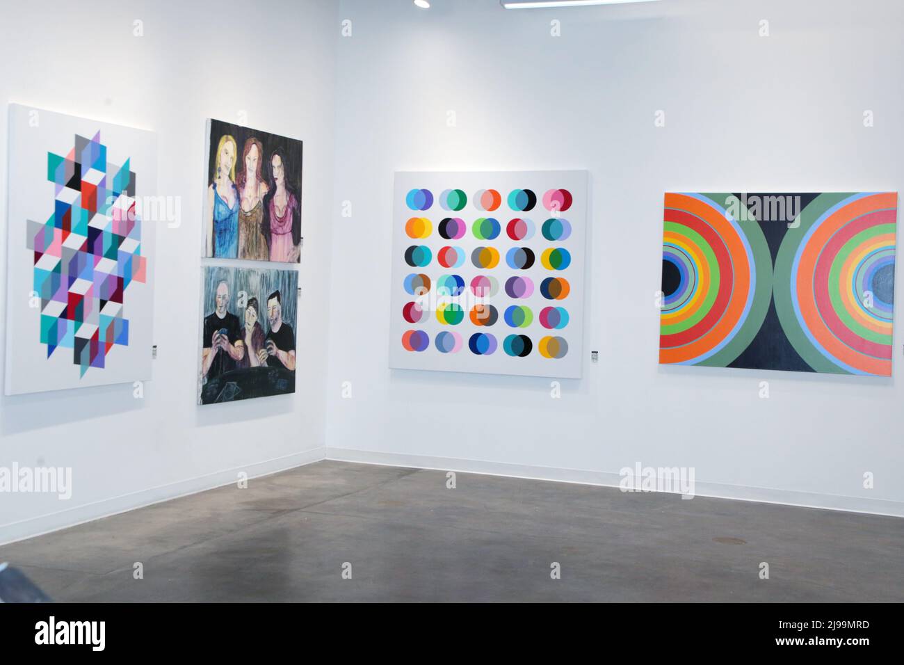 Mash Gallery “Psych-O-Delic” By Angela Johal & Haleh Mashian, Red ...