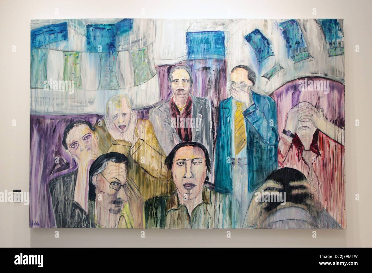 Mash Gallery “Psych-O-Delic” By Angela Johal & Haleh Mashian, Red ...