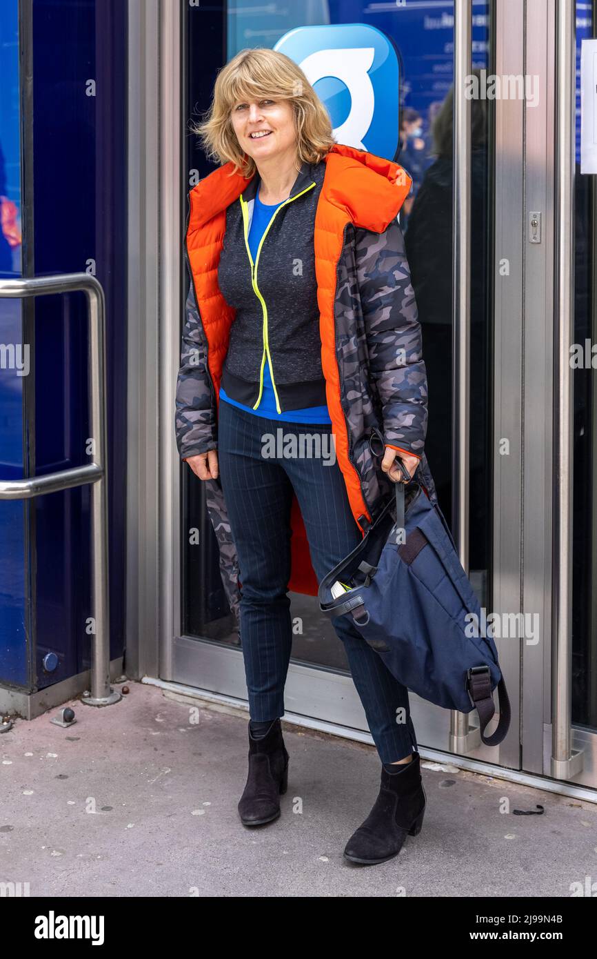 Rachel Johnson seen in Leicester Sq at Global Studio Featuring: Rachel ...