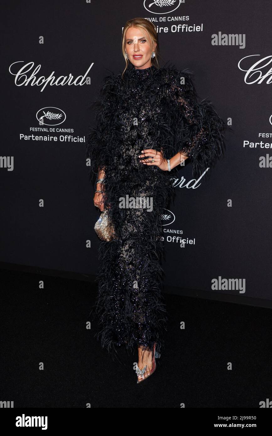Guest attending the 'Chopard Loves Cinema' gala dinner during the 75th ...