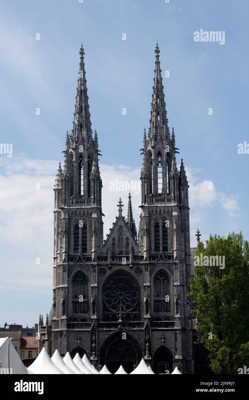 The Church of Saint Peter and Saint Paul, the main church of Ostend ...