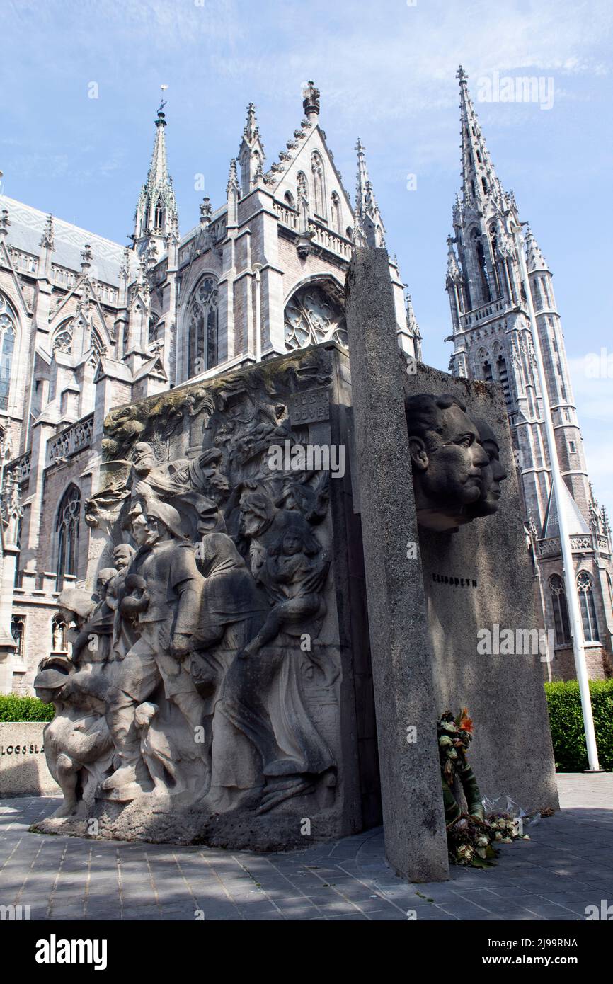 The Church of Saint Peter and Saint Paul, the main church of Ostend ...