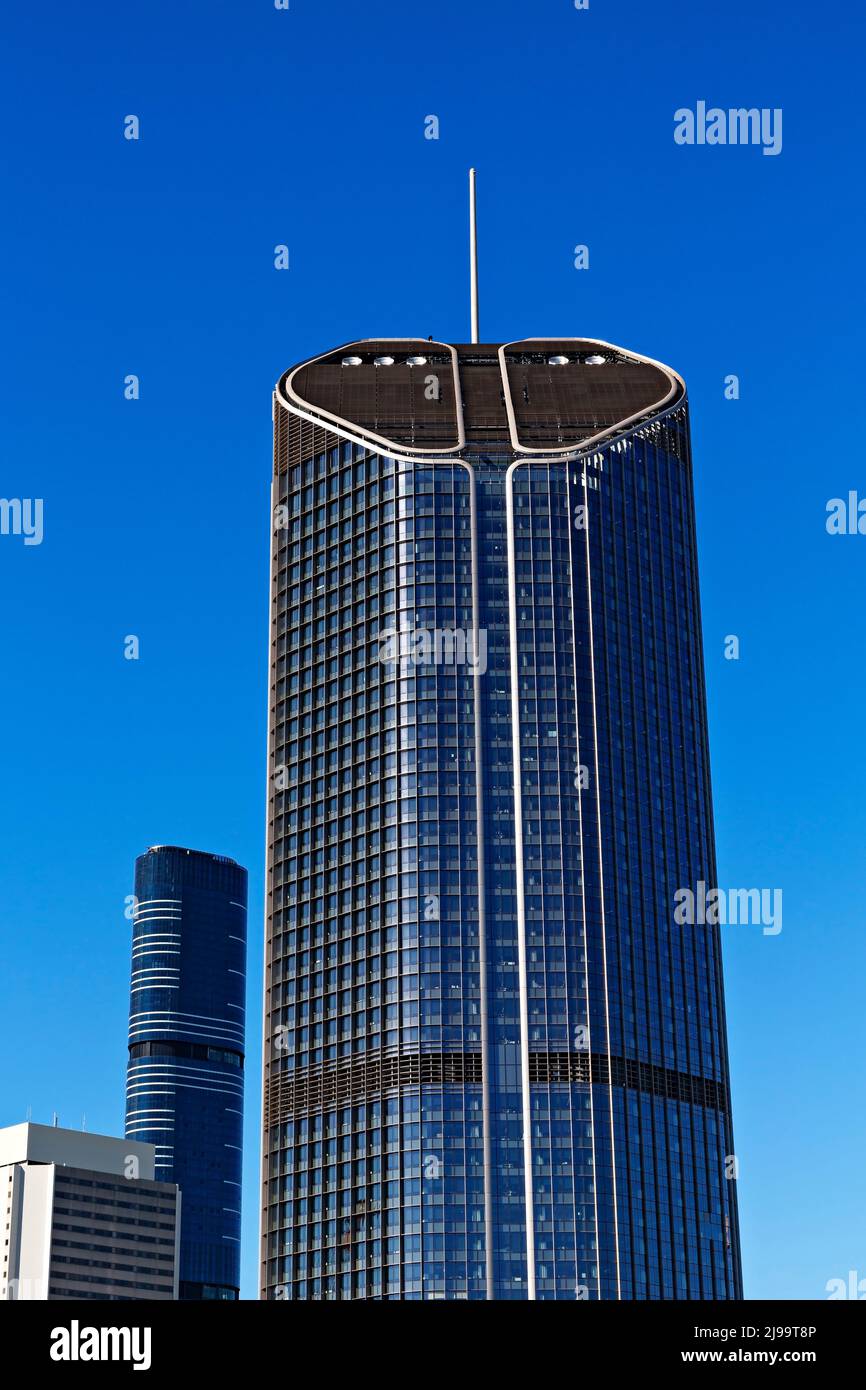 Brisbane Australia / The Brisbane Skyline, high rise government office ...