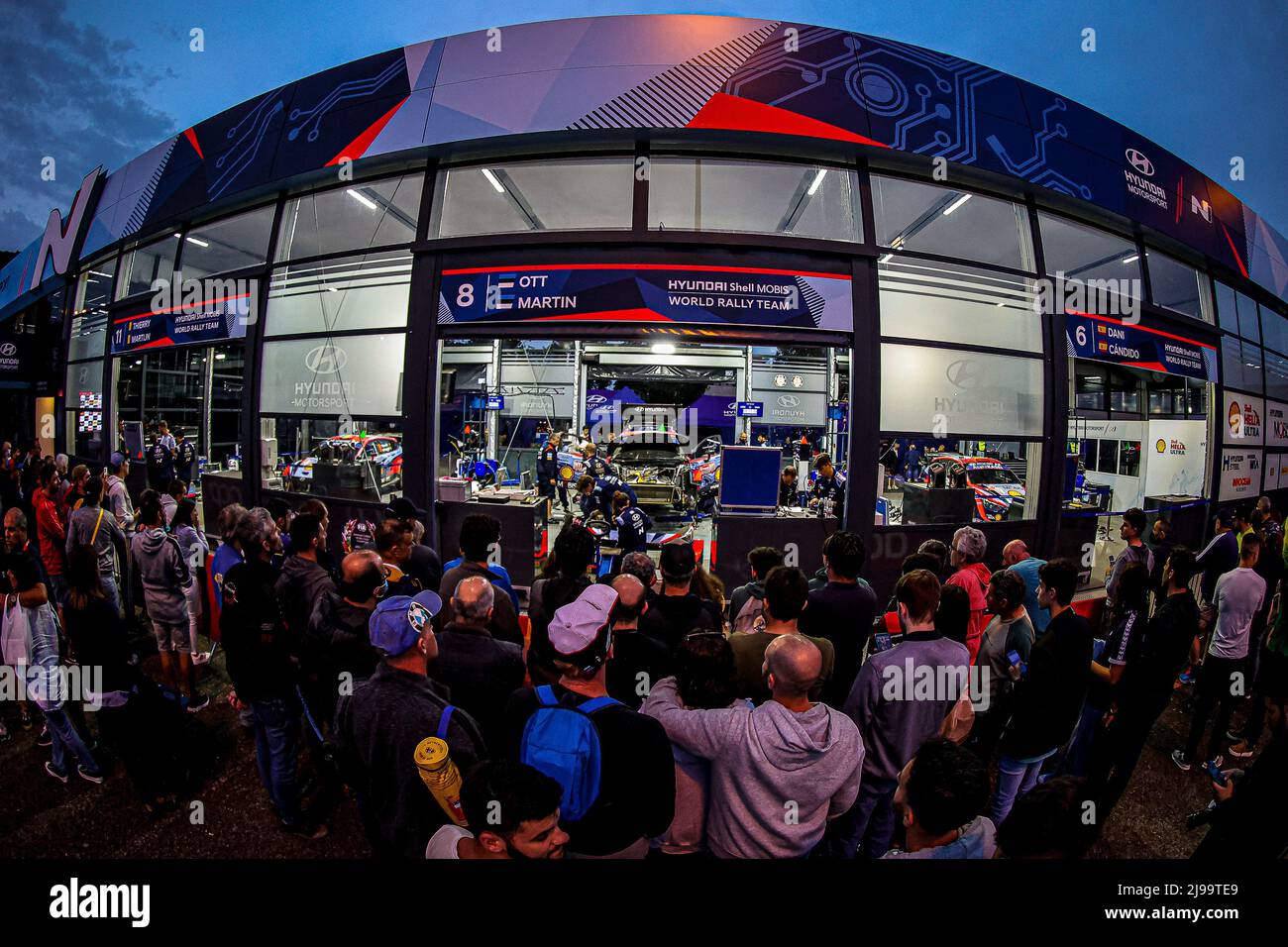 Service Park, Hyundai Shell Mobis World Rally Team, Hyundai i20 N Rally ...