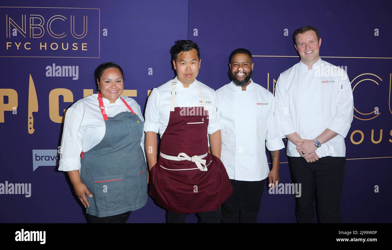 Hollywood, USA. 21st May, 2022. Evelyn Garcia, Buddha Lo, Damarr Brown ...