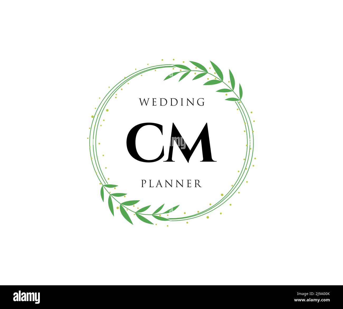 CM Initials letter Wedding monogram logos collection, hand drawn modern ...