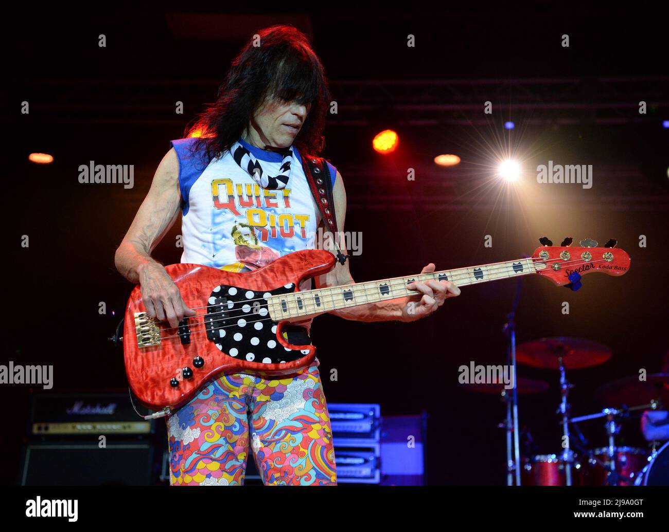 Pompano Beach FL, USA. 20th May, 2022. Rudy Sarzo of Quiet Riot ...