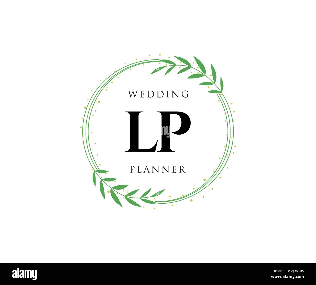 LP Initials letter Wedding monogram logos collection, hand drawn modern ...