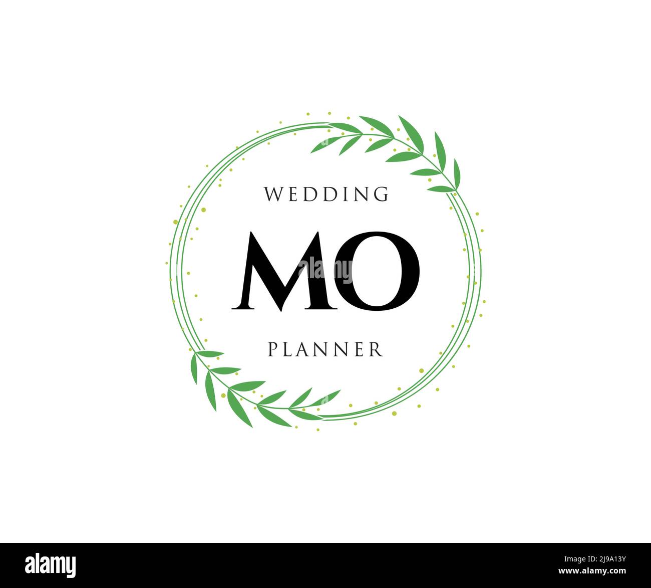 MO Initials letter Wedding monogram logos collection, hand drawn modern ...