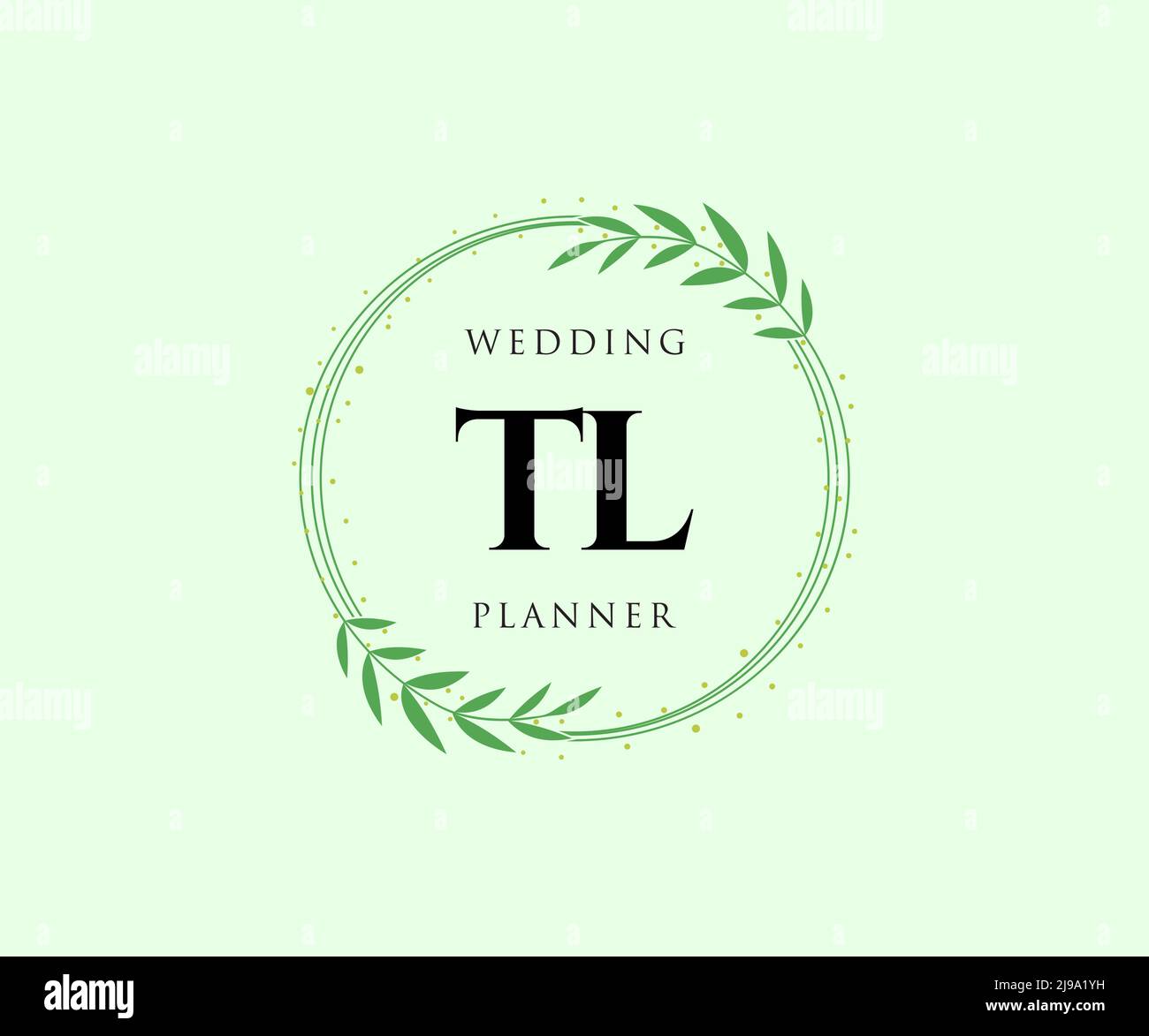 TL Initials letter Wedding monogram logos collection, hand drawn modern ...