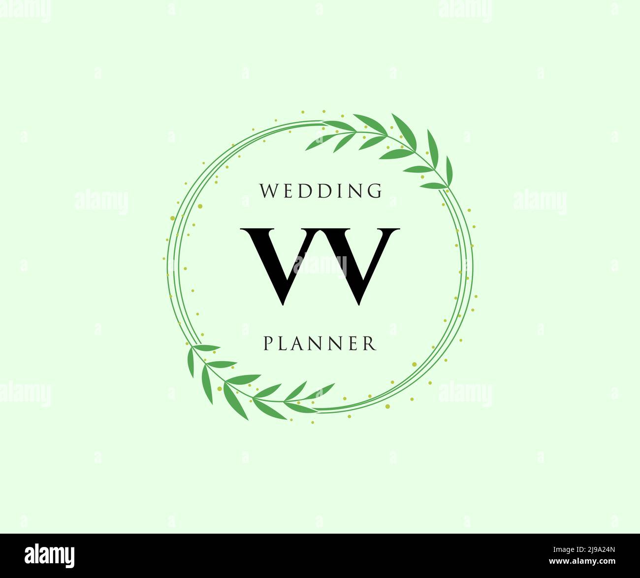 VV Initials letter Wedding monogram logos collection, hand drawn modern ...