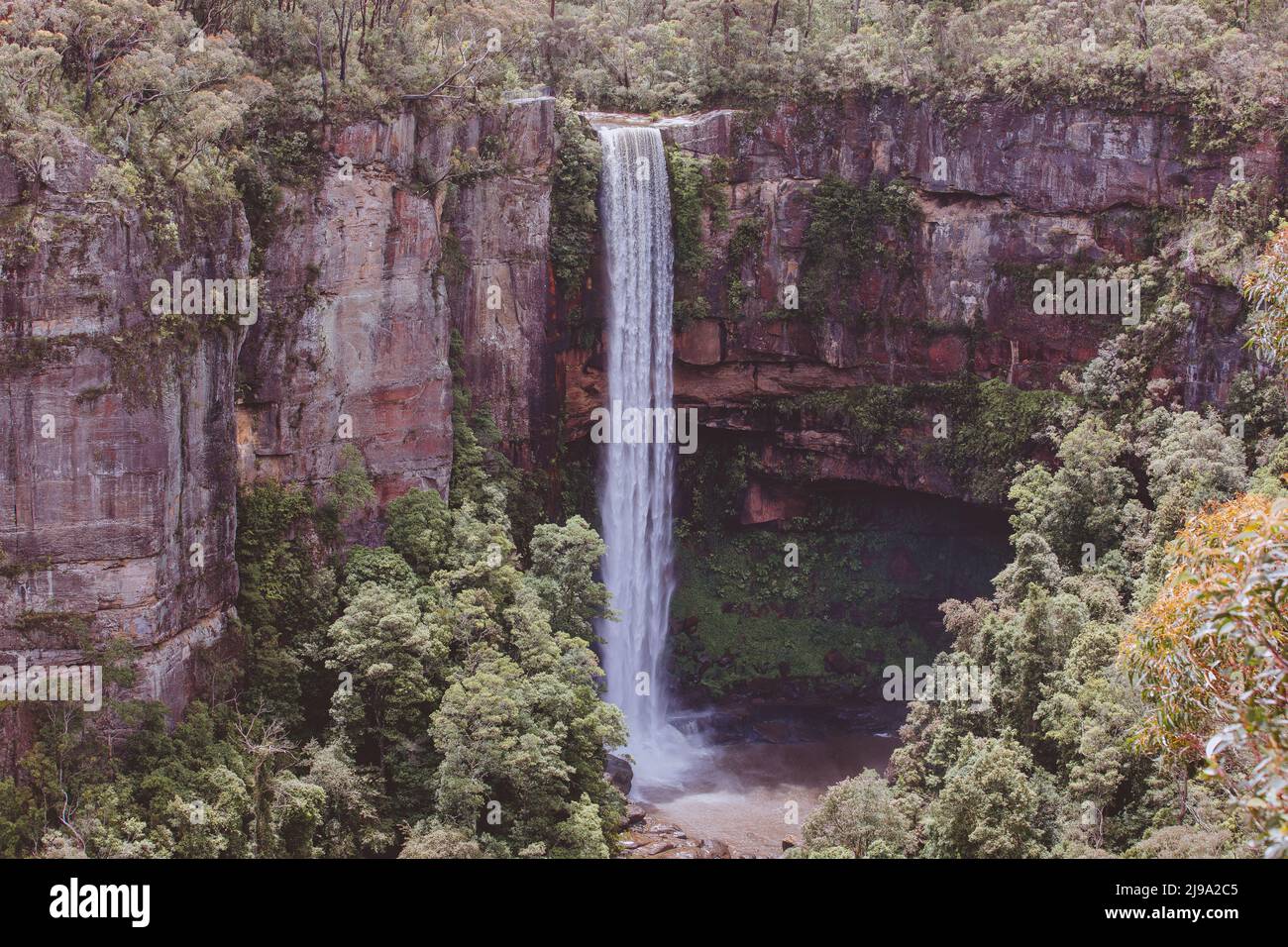 Belmore falls waterfall, Southern Highlands NSW Australia Stock Photo ...