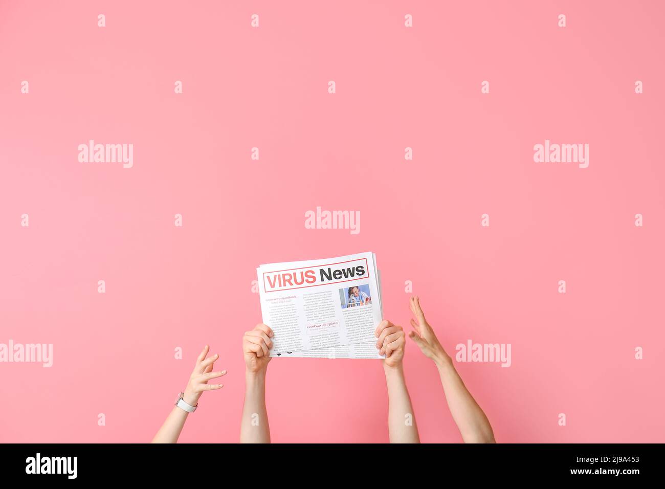 Pink fake nails hi-res stock photography and images - Alamy