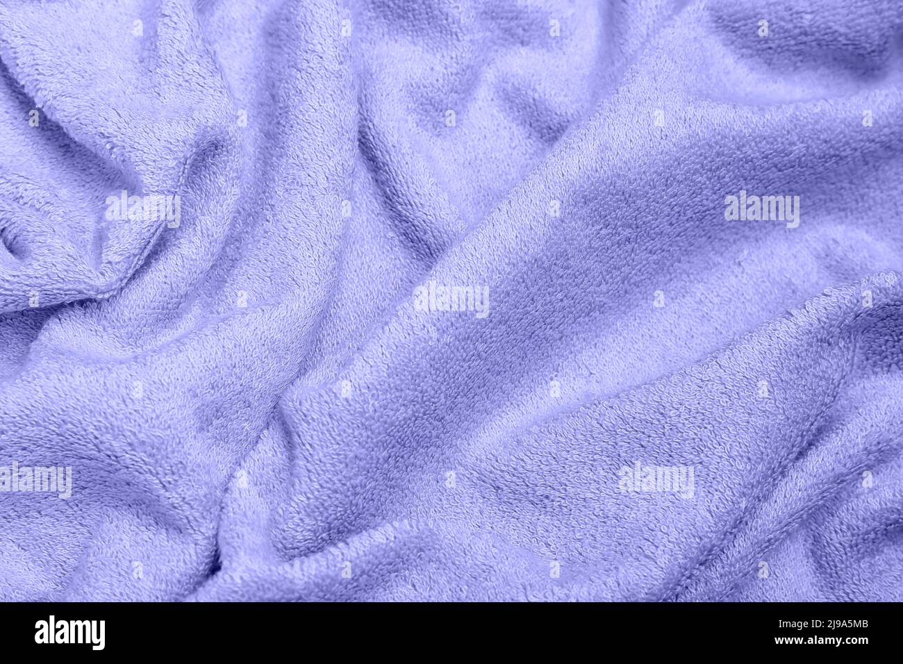Texture of crumpled soft terry fabric Stock Photo - Alamy