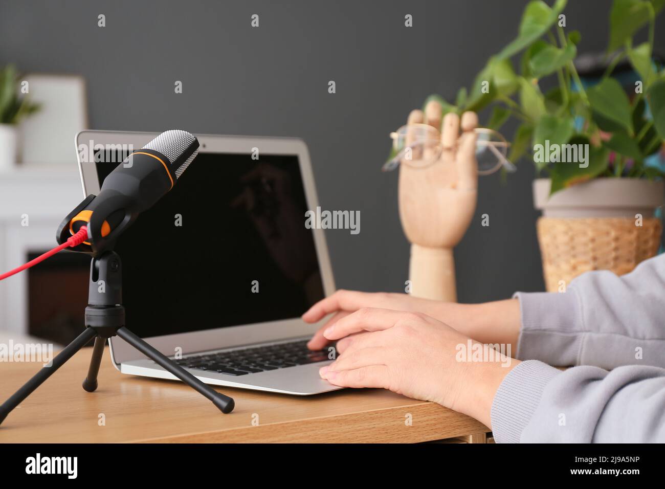 Internet radio broadcaster hi-res stock photography and images - Alamy