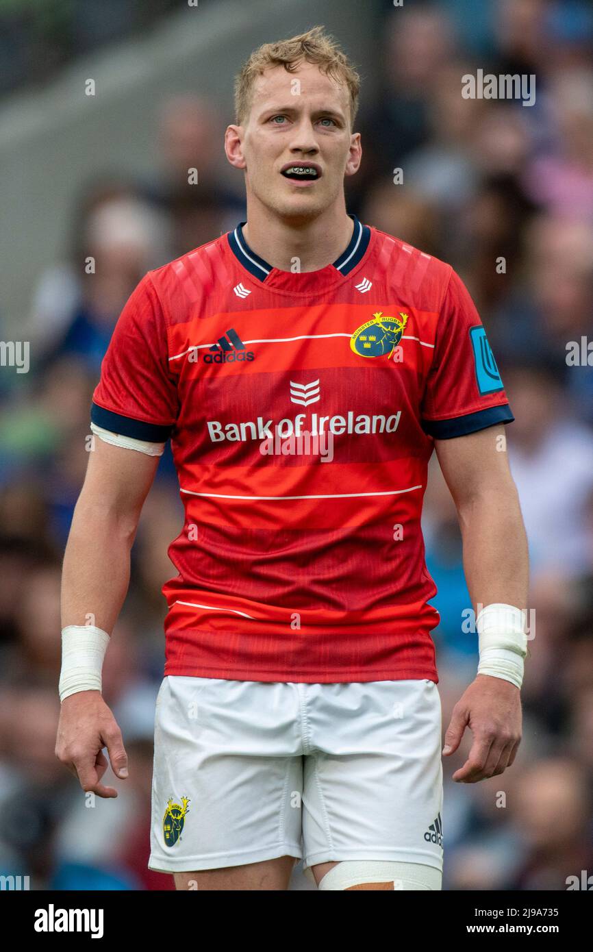 Mike Haley of Munster during the United Rugby Championship Round 18 ...