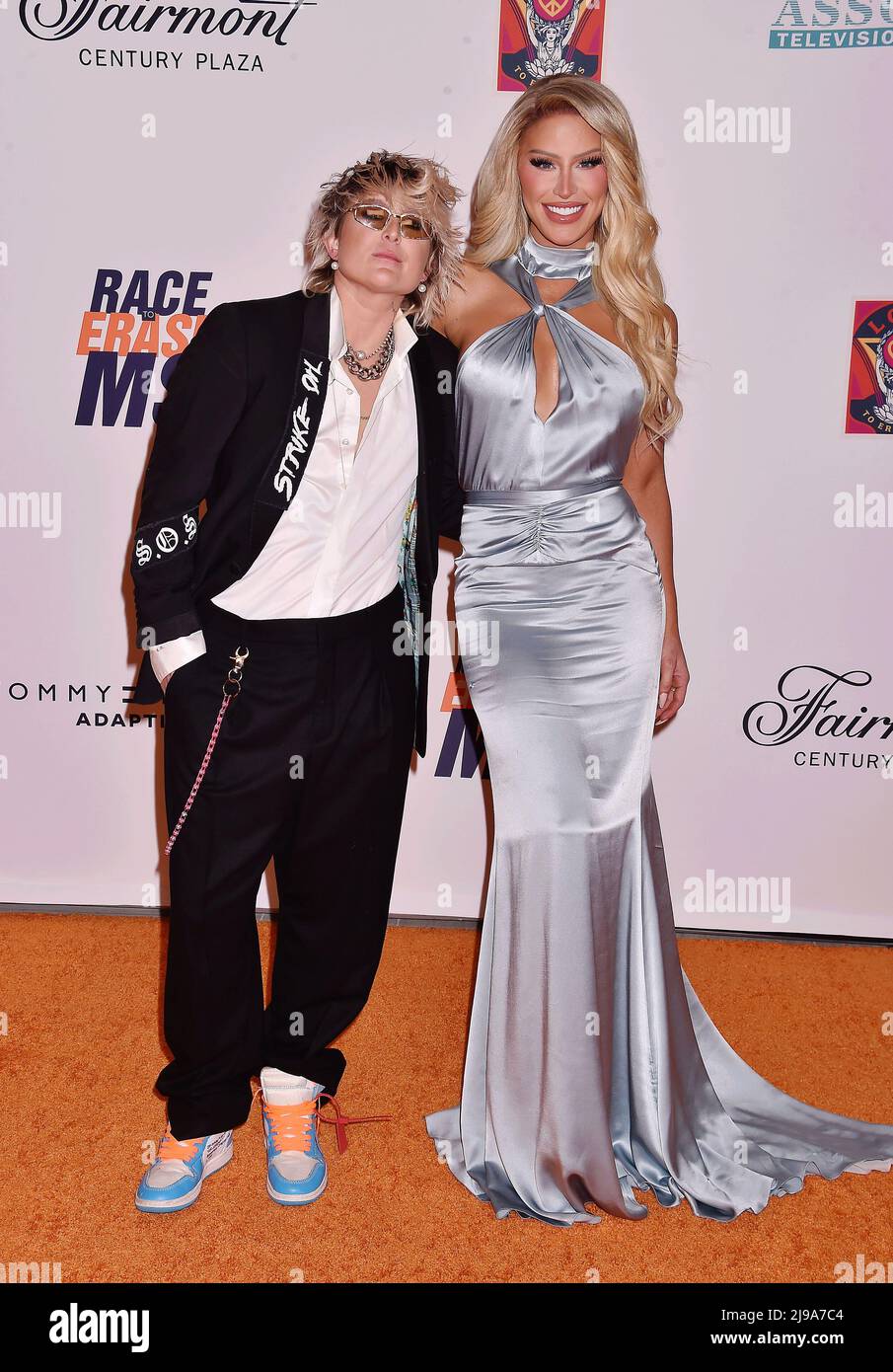 LOS ANGELES, CA - MAY 20: (L-R) Nats Getty and Gigi Gorgeous attend the ...