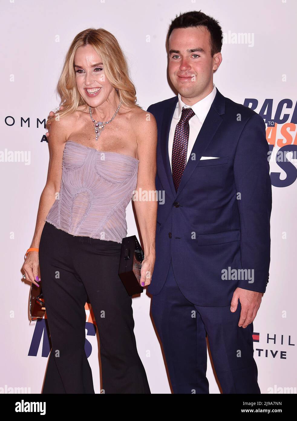 LOS ANGELES, CA - MAY 20: Kara Allowa, Baron Alloway attends the 29th Annual Race To Erase MS ...