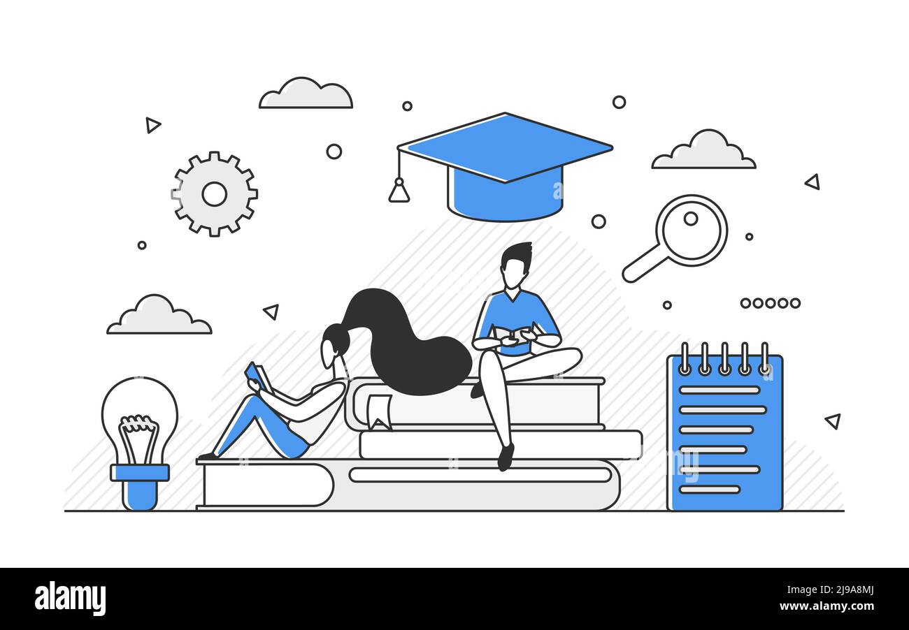 Education skills development and degree study program. Knowledge ...