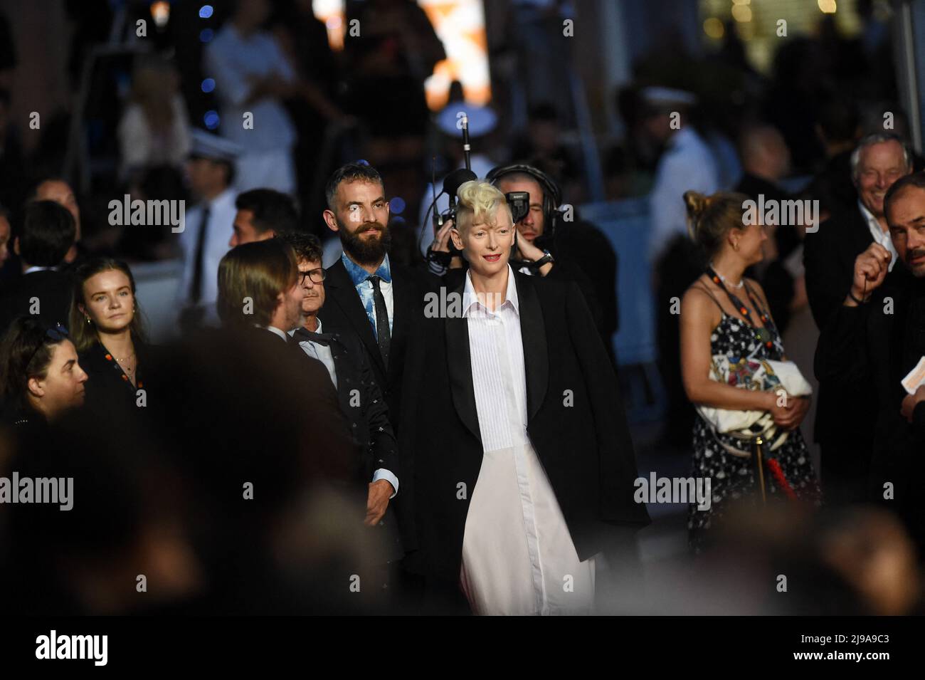 Marin Grigore, Macrina Barladeanu and Cristian Mungiu attending the ...