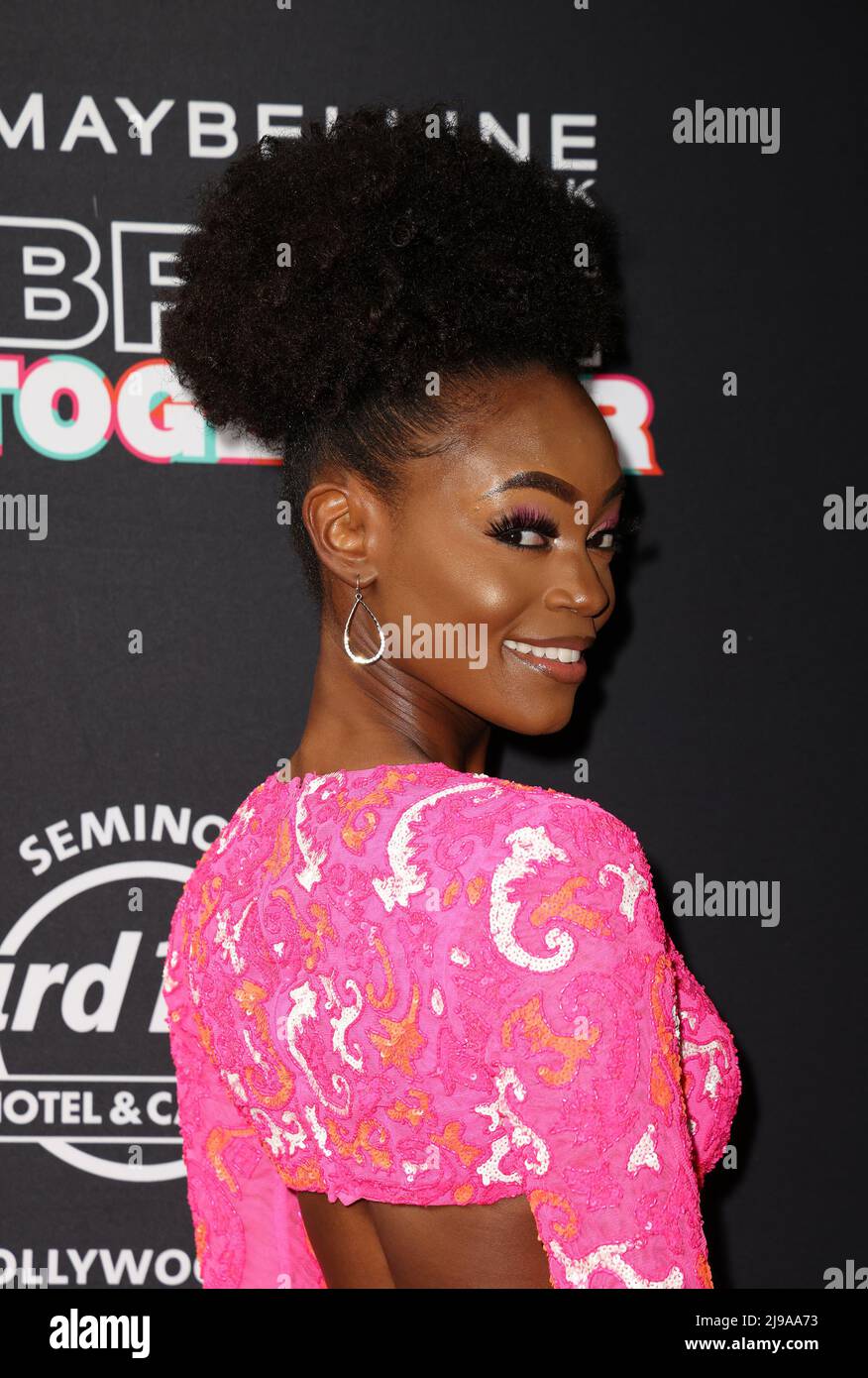 HOLLYWOOD, FLORIDA - MAY 21: Tanaye White attends as Sports Illustrated ...