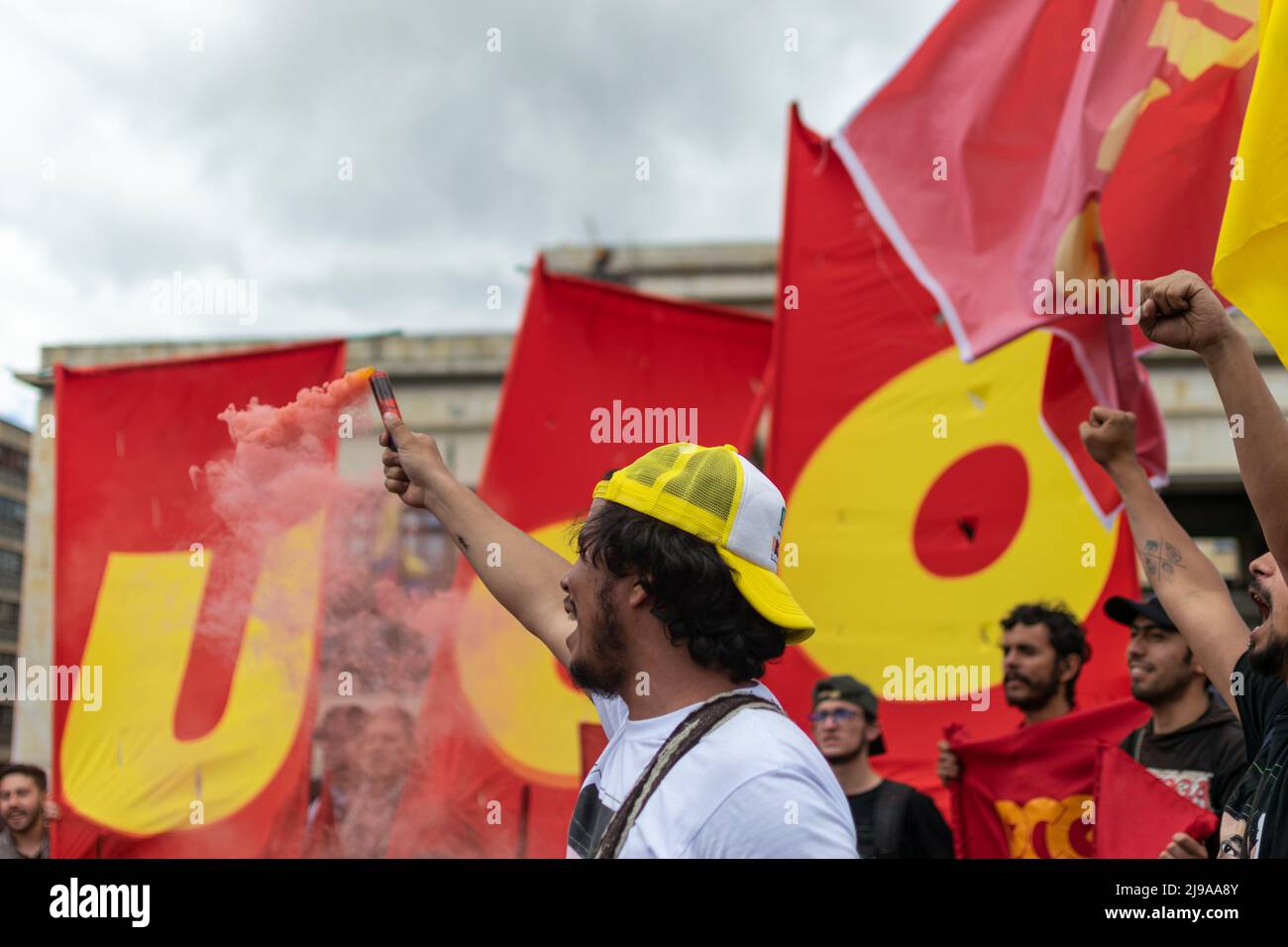 Communist symbols flag hi-res stock photography and images - Alamy