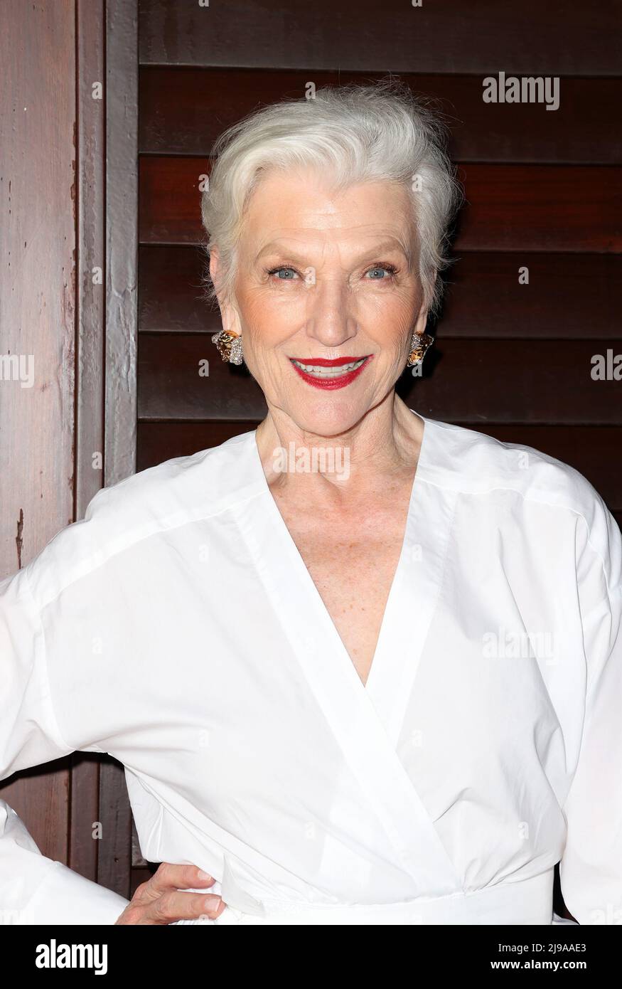 HOLLYWOOD, FLORIDA - MAY 21: Maye Musk attends the Swimsuit on Location ...