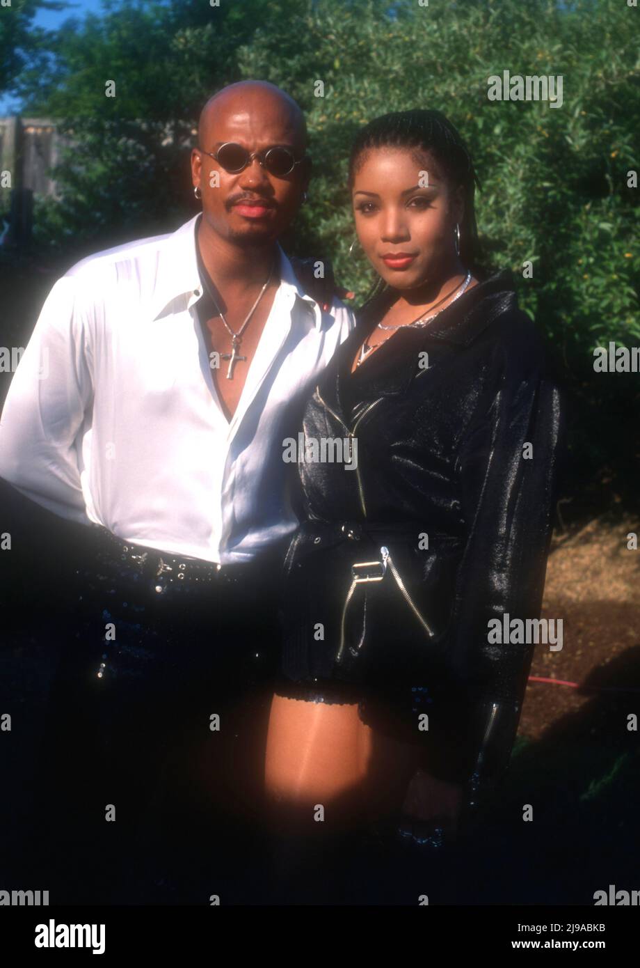 Boston, Massachusetts, USA 1st June 1996 Singers Lane McCray and ...