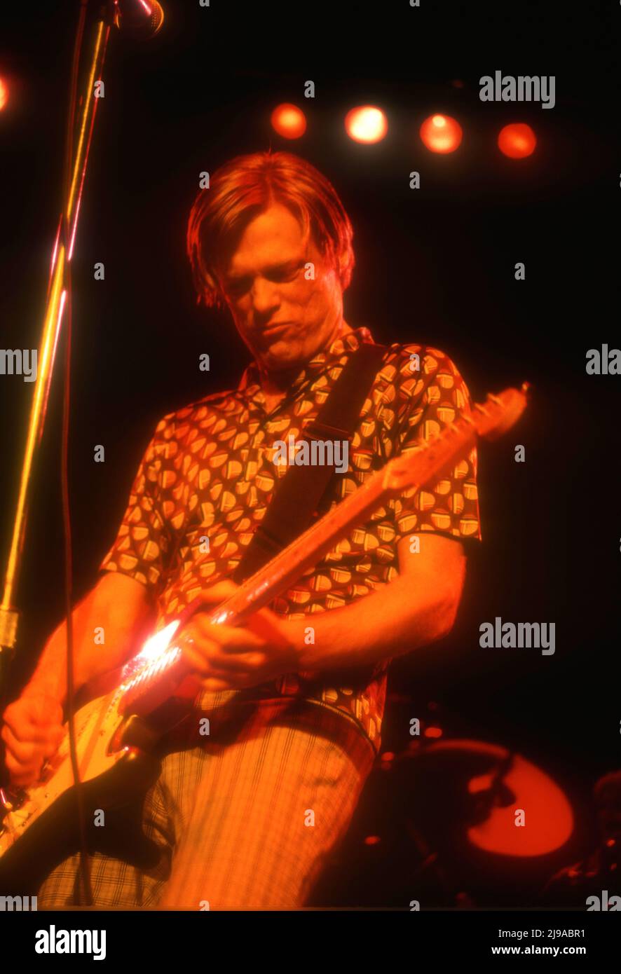 Boston, Massachusetts, USA 1st June 1996 Singer Bryan Adams performs in ...
