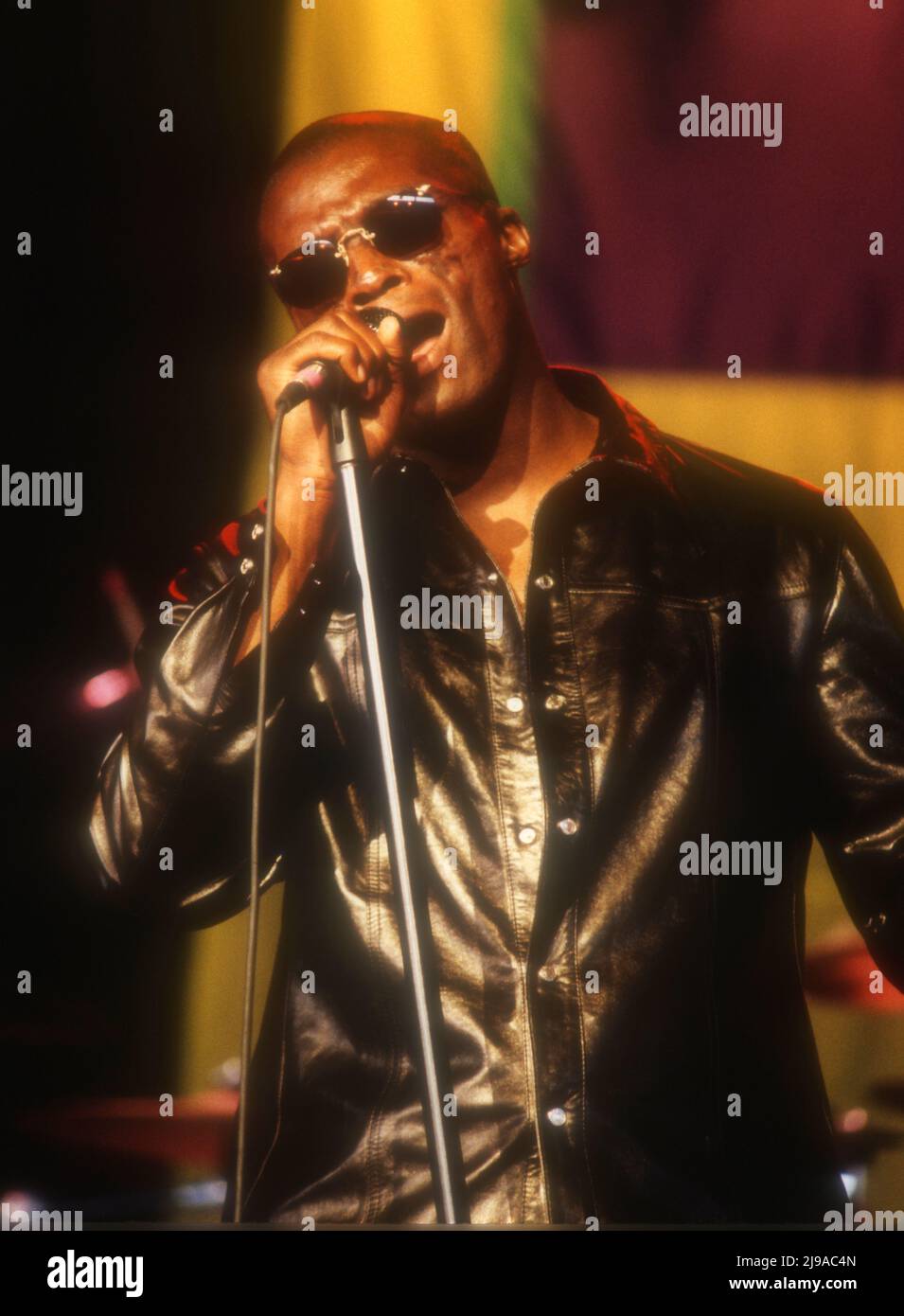 Boston, Massachusetts, USA 1st June 1996 Singer Seal performs in ...