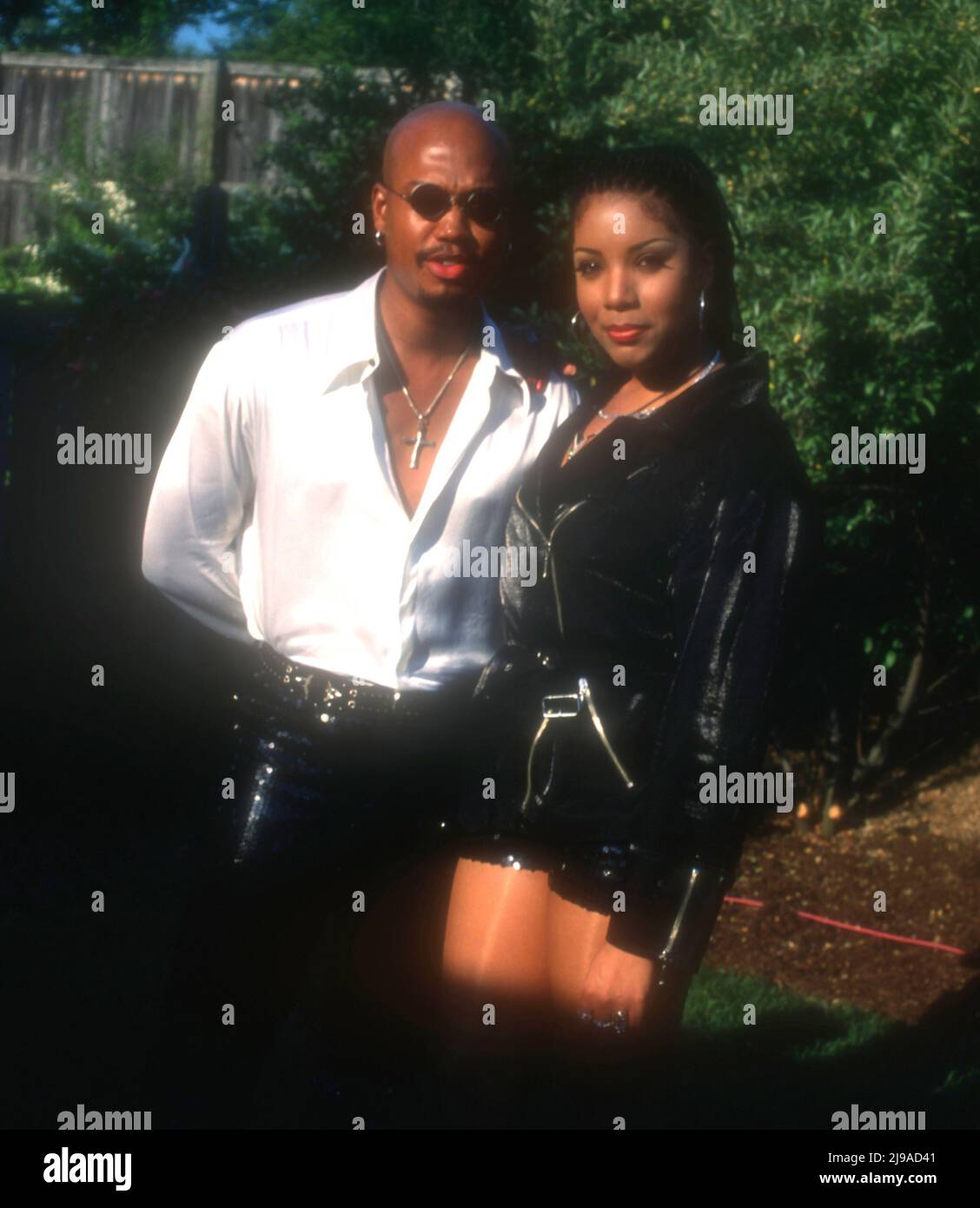 Boston, Massachusetts, USA 1st June 1996 Singers Lane McCray and ...