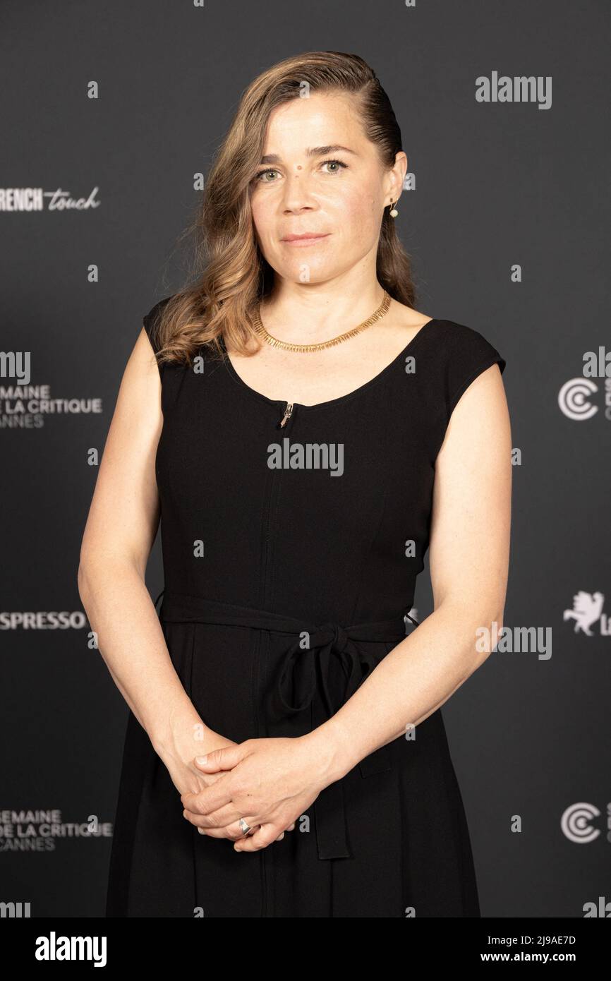 Blanche Gardin poses at the photocall of the movie “All the world loves ...