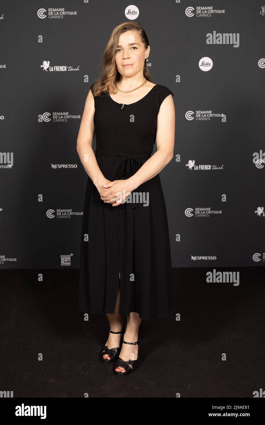 Blanche Gardin poses at the photocall of the movie “All the world loves ...
