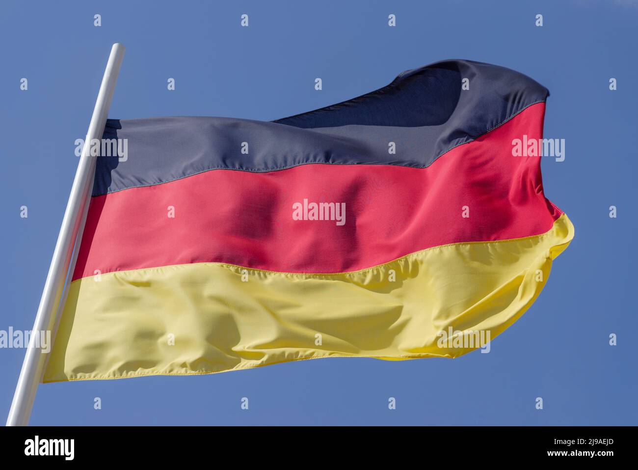 Waving german flag against hi-res stock photography and images - Alamy