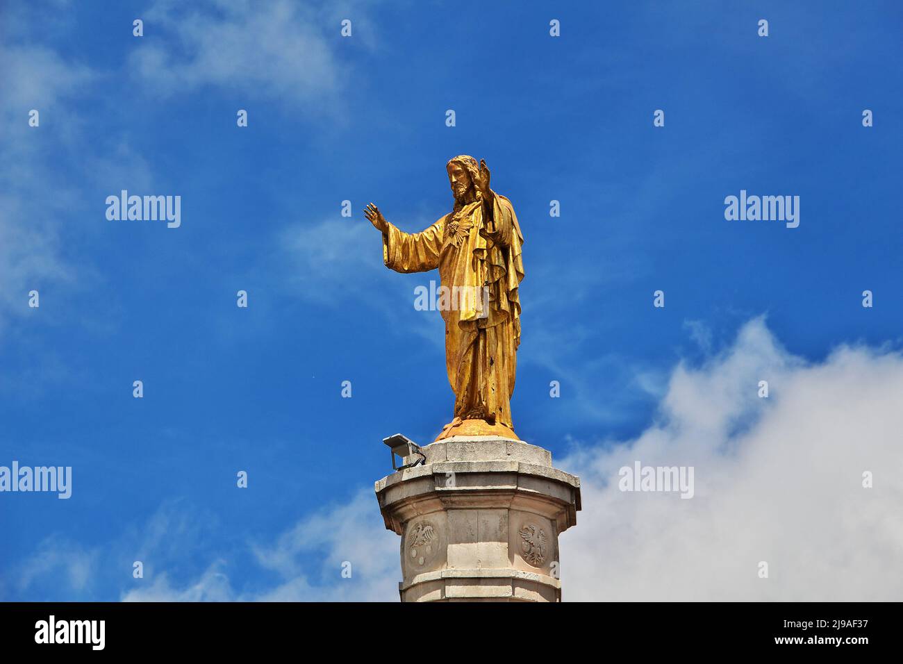 The monument in Fatima, Portugal Stock Photo - Alamy