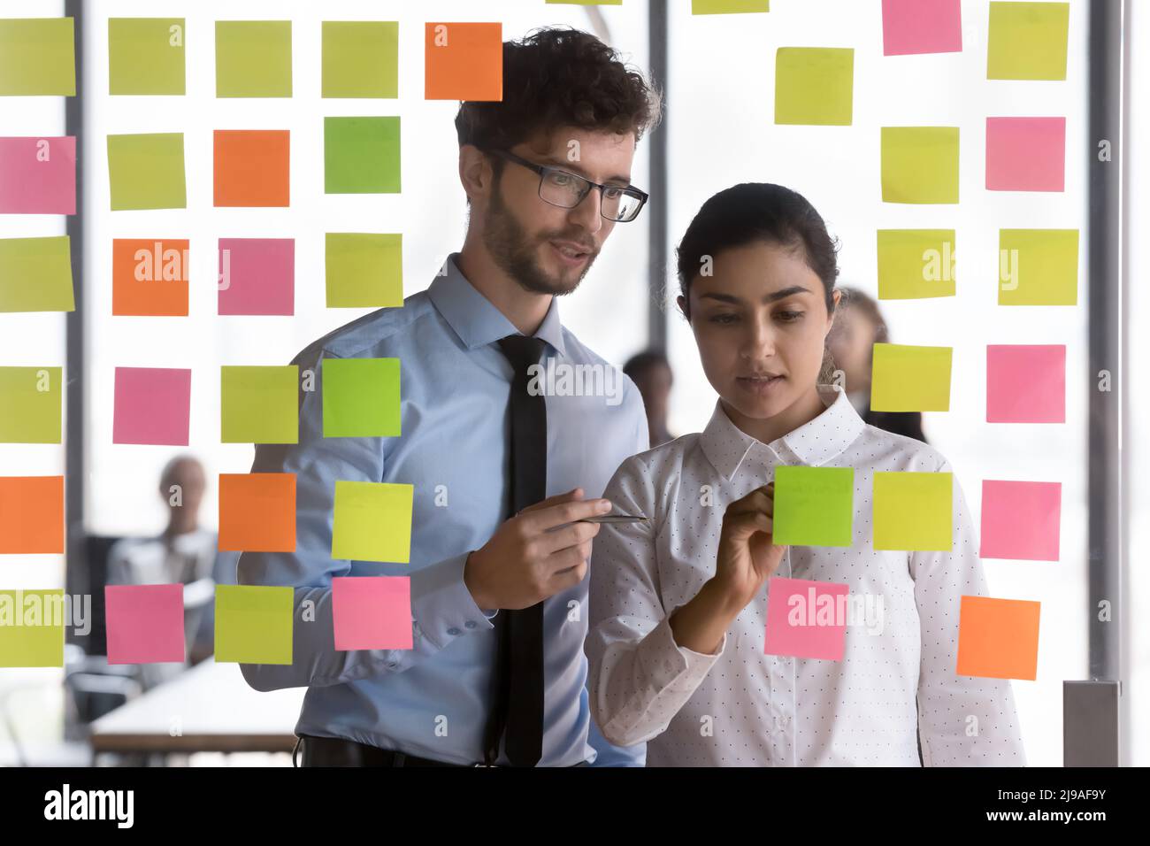 Sticky post it notes hi-res stock photography and images - Alamy