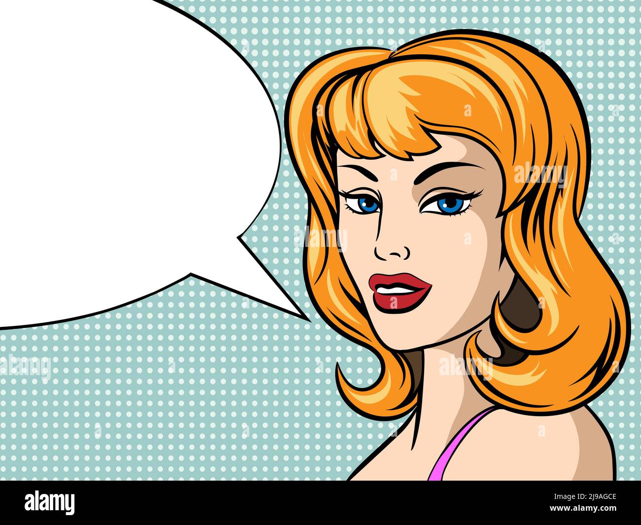 Close up woman face Stock Vector Images - Alamy