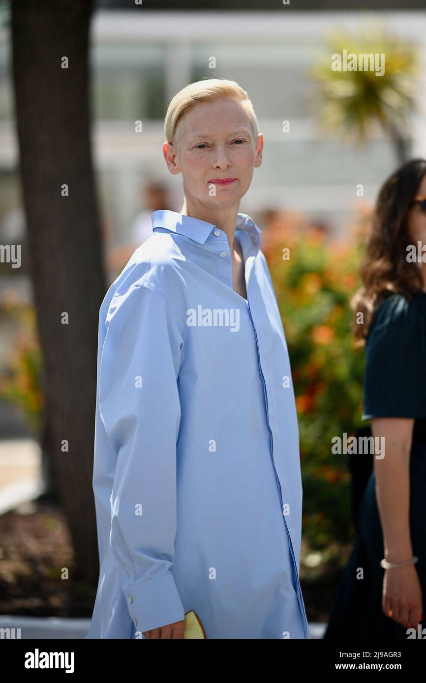 Tilda Swinton attending the photocall for the film Three Thousand Years ...