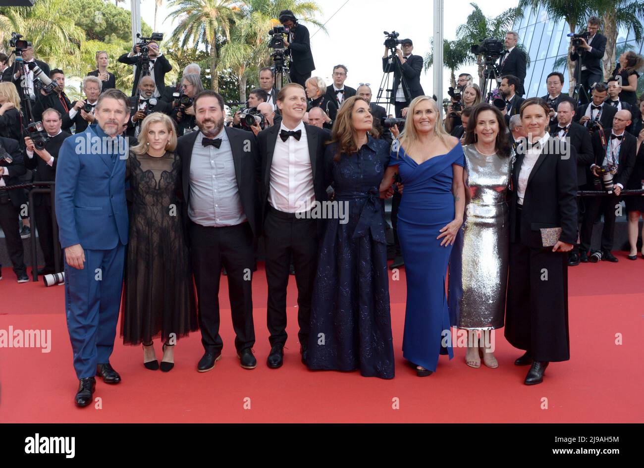May 21, 2022, CANNES, France: CANNES, FRANCE - MAY 21: Ethan Hawke ...