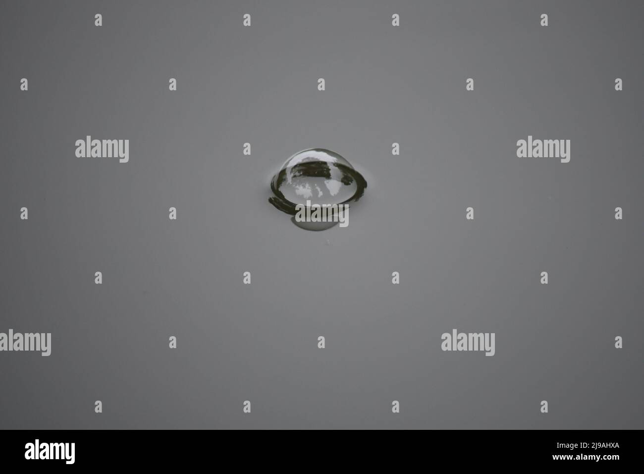 Half Bubble on Water Stock Photo - Alamy