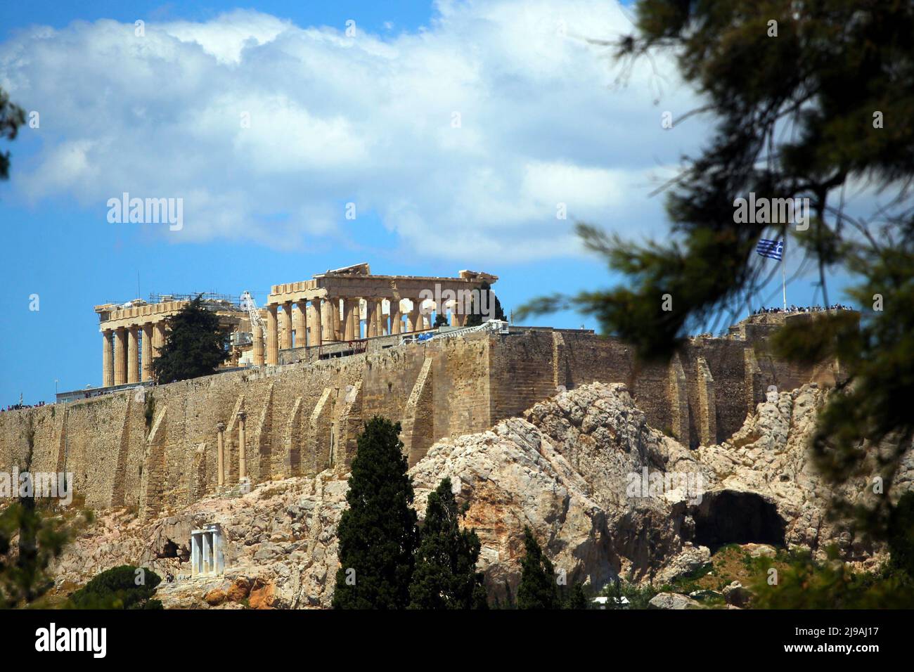 Ancient Acropolis Athens Greece Stock Photo - Alamy