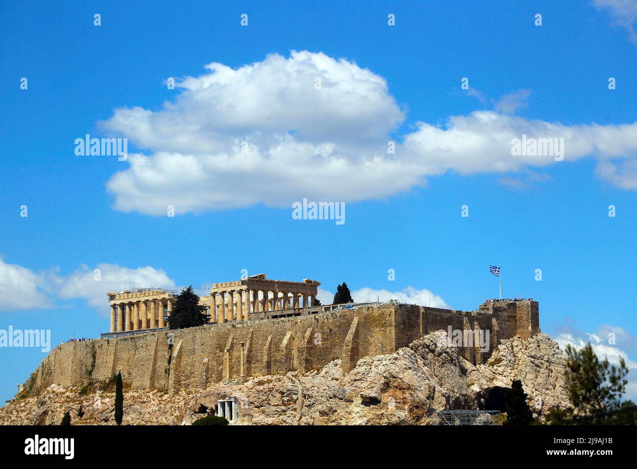 Ancient Acropolis Athens Greece Stock Photo - Alamy