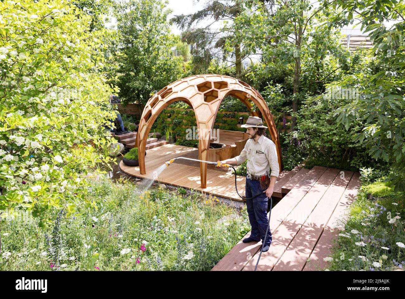 EDITORIAL USE ONLY Tyler Howard puts the finishing touches on the 'Meta ...