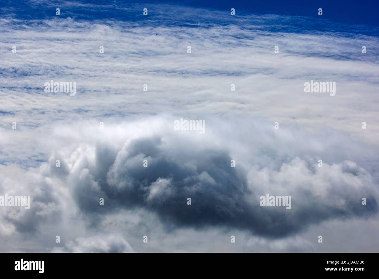 Dark clouds on a windy day Stock Photo - Alamy