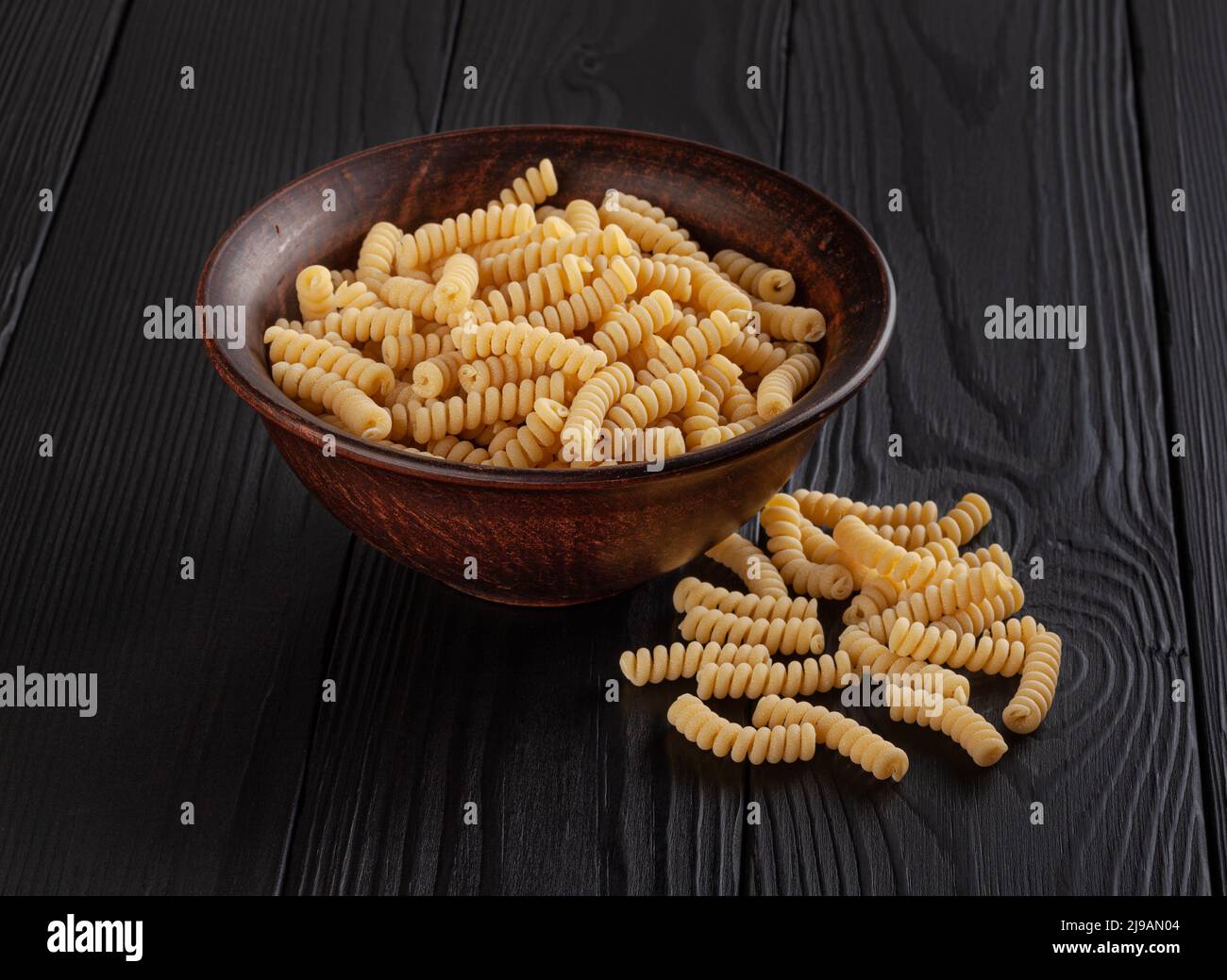 Fusilli dry pasta in hi-res stock photography and images - Alamy
