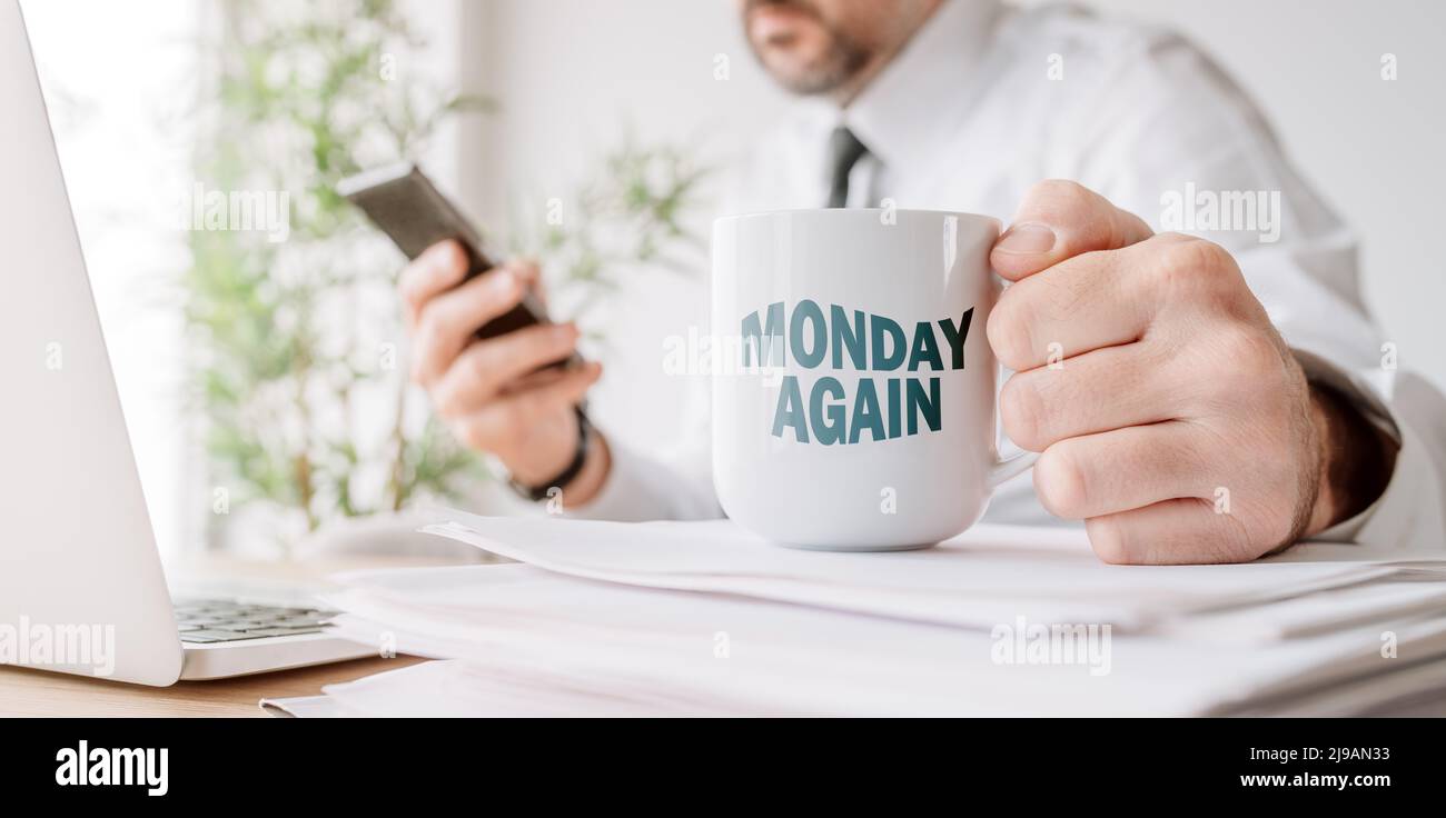 Male motivational monday hi-res stock photography and images - Alamy