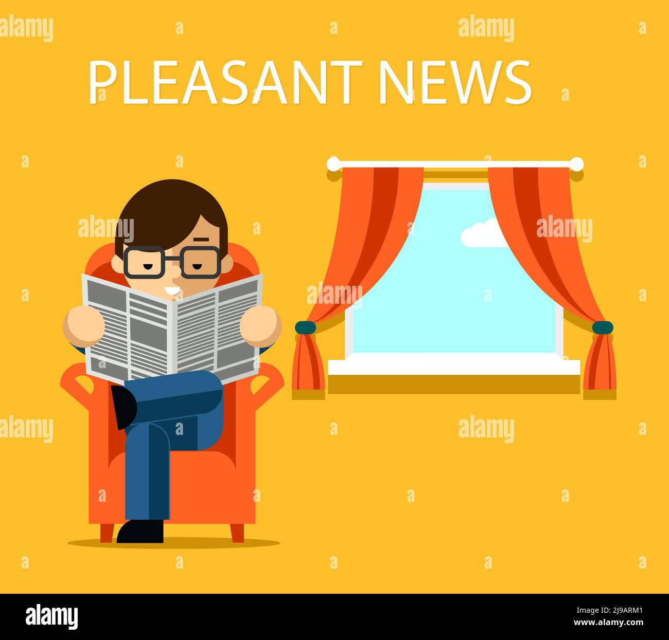 News agent window Stock Vector Images - Alamy