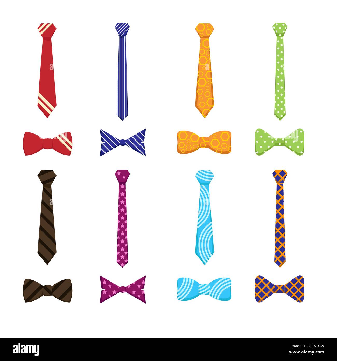 Ties bow Stock Vector Images - Alamy