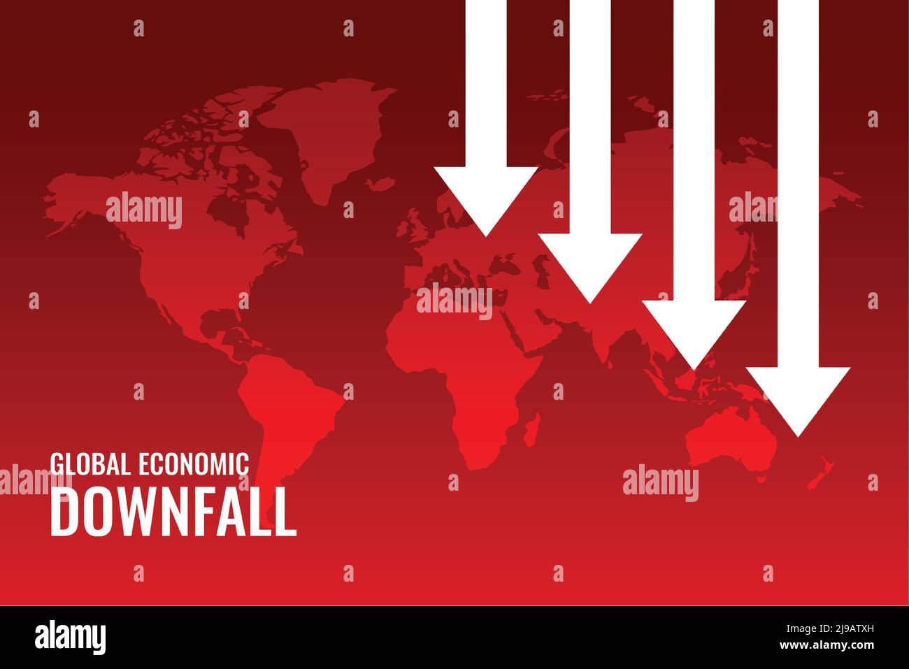 Economic downfall Stock Vector Images - Alamy