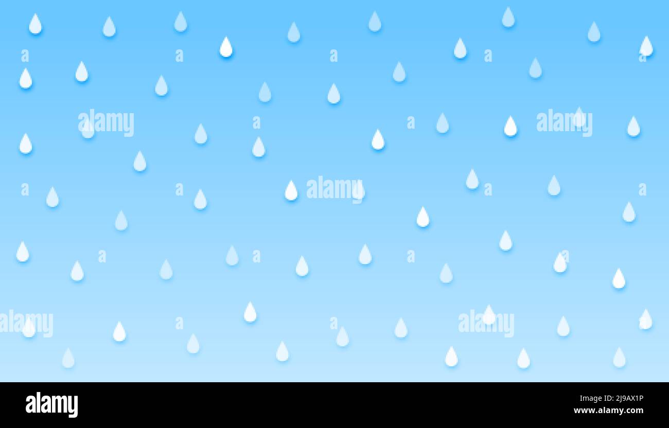 Shower blue sky Stock Vector Images - Alamy